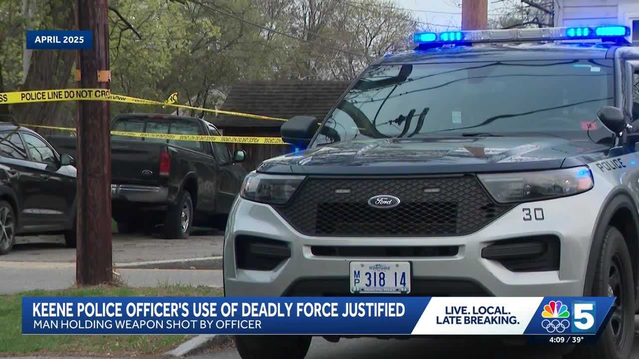 Keene police officer justified in April shooting, AG's office says