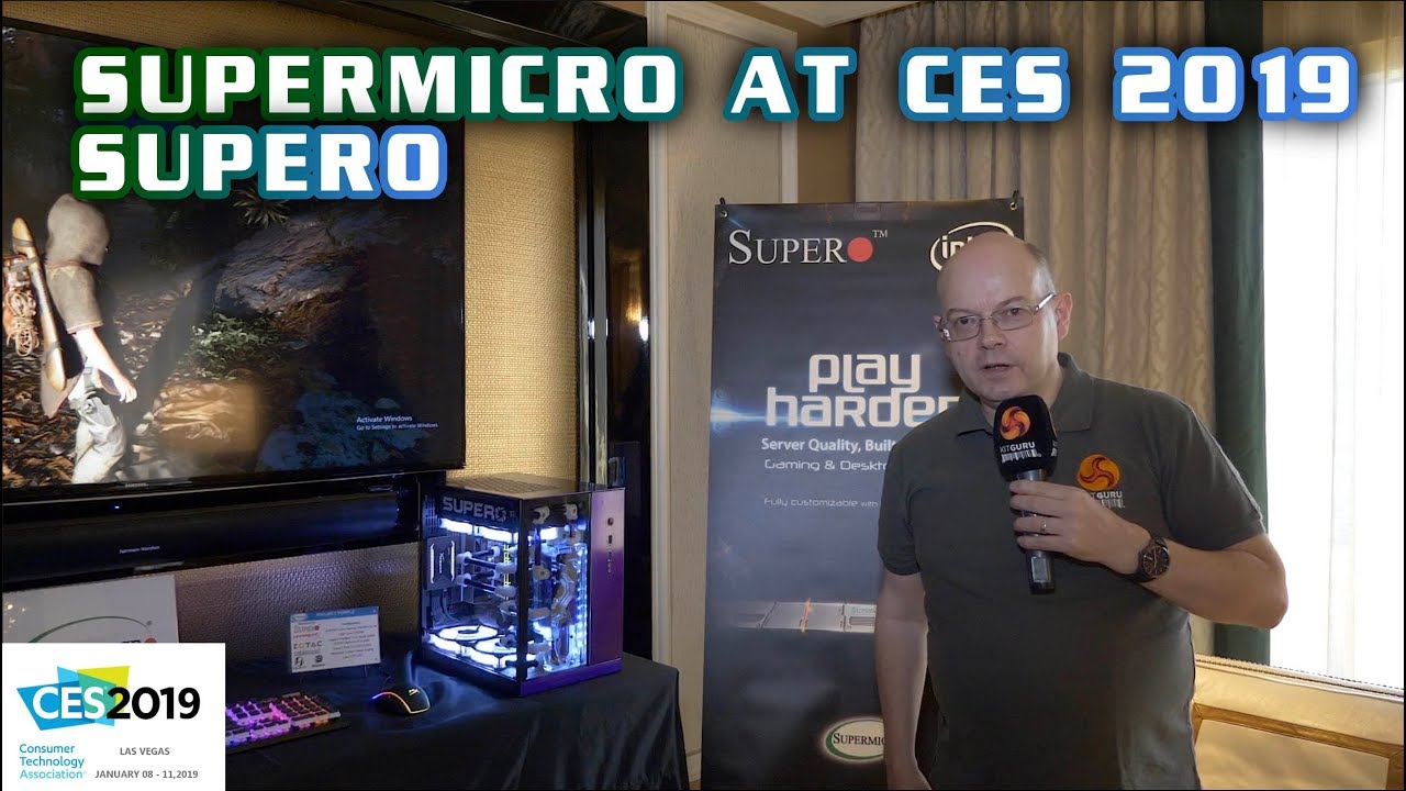 Supermicro / SuperO at CES 2019 - LEO and motherboards galore!