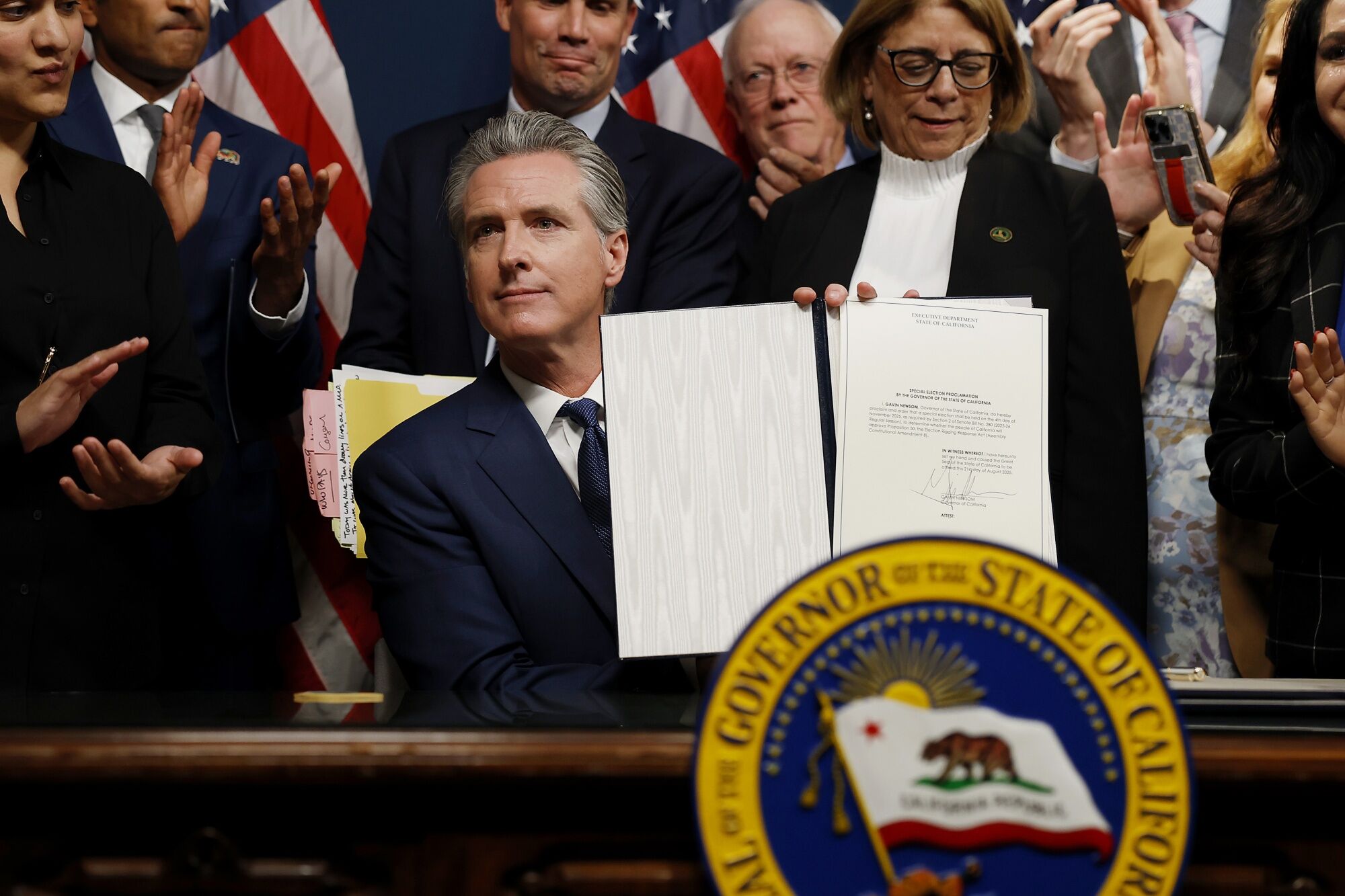 DOJ Seeks to Block California’s New Congressional Maps