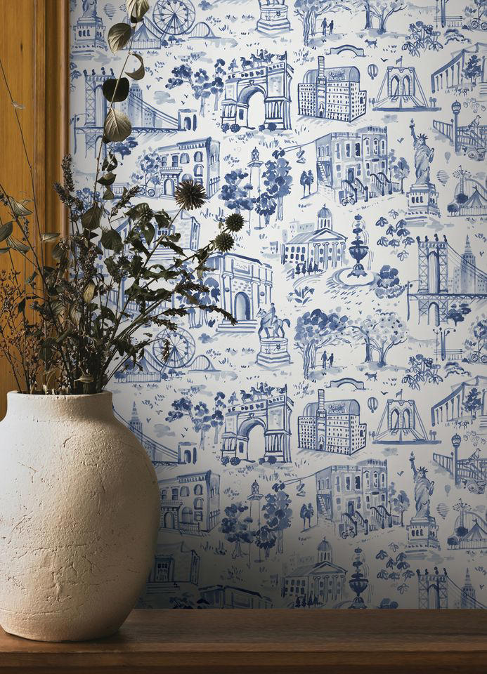 This New Vintage Wallpaper Collection Adds Classic Charm to Any Room