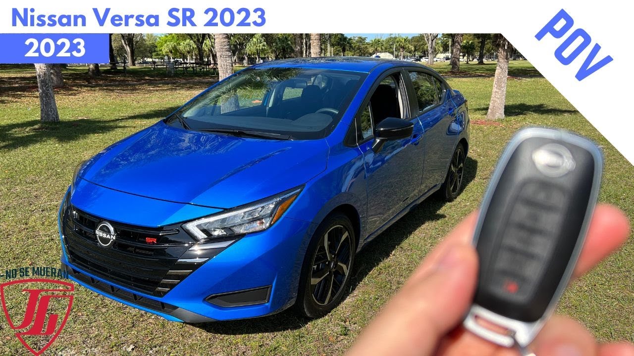 Nissan Versa SR 2023 - encendido [POV-HD]
