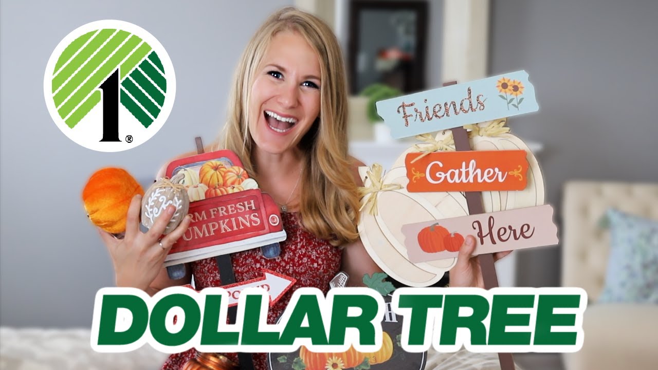 Dollar Tree fall DIYs 2020! 🍁 High-end ideas anyone can do (even if you ...