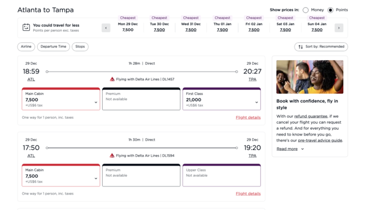 Last Chance: Book Holiday 2025 Flights From Just 7K Points