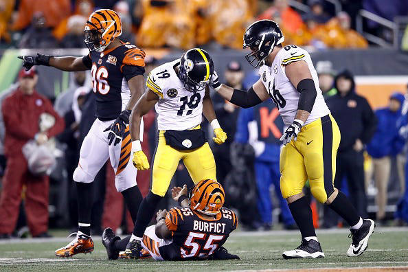 JuJu Smith-Schuster calls hit that concussed Vontaze Burfict 'legendary ...