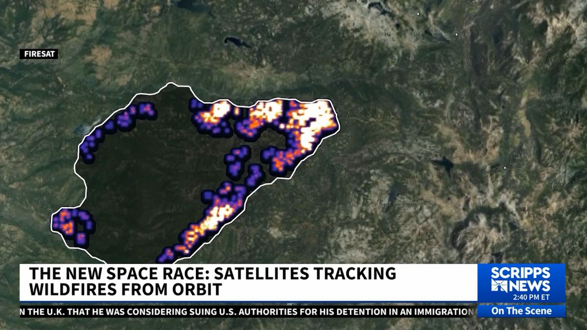The new Space Race: Satellites that track wildfires from orbit