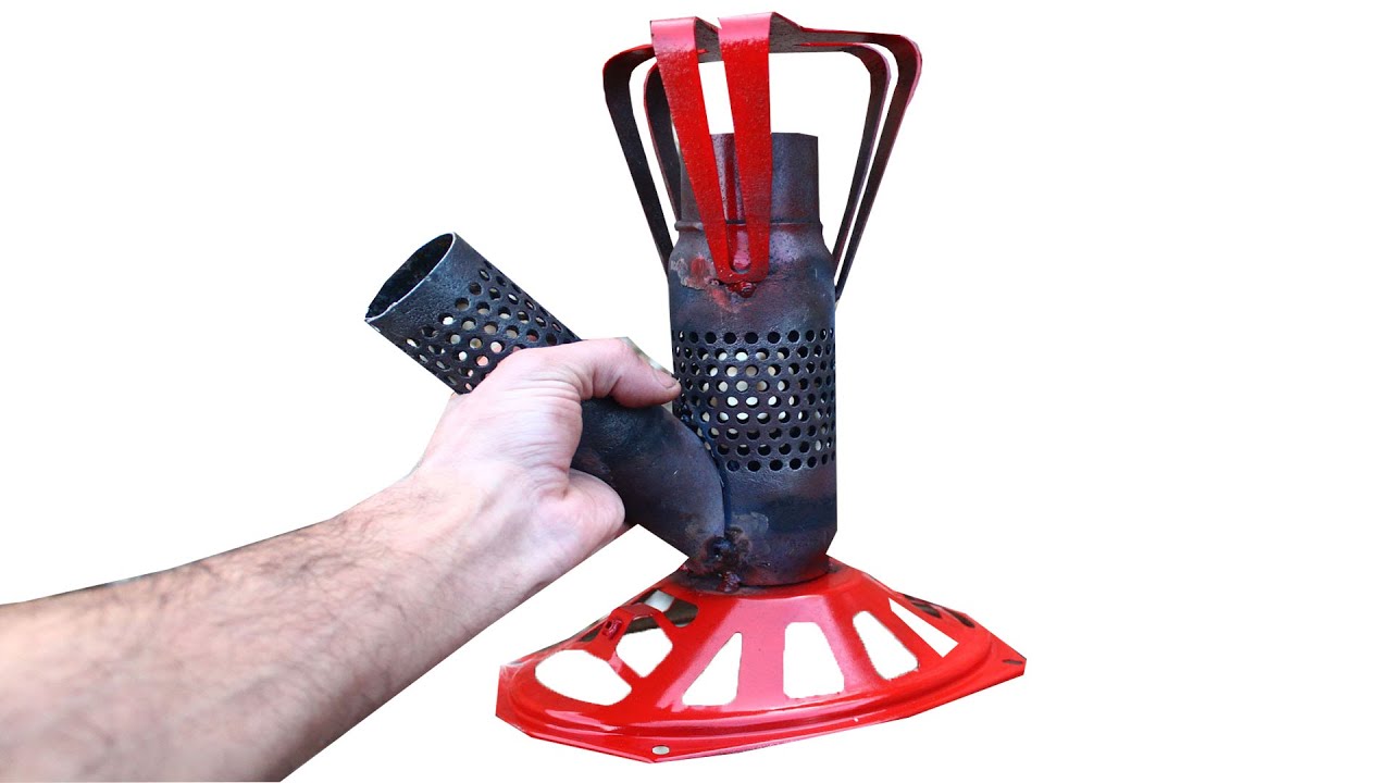 Amazing mini rocket stove DIY