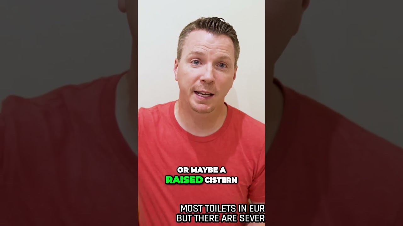 I just found out why toilet buttons are so big! 🚽