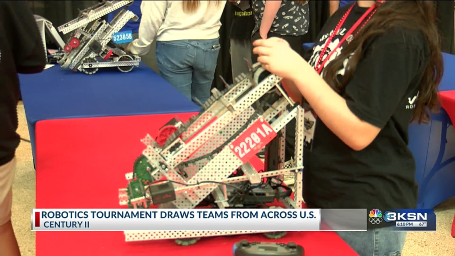 Wichita hosts inaugural robotics competition at Century II