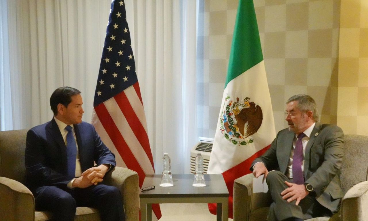 Juan Ramón de la Fuente se reúne con Marco Rubio