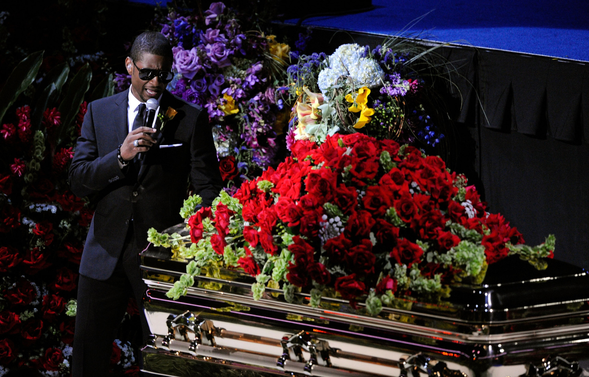 The most heartbreaking celebrity funerals, vigils, and memorial events
