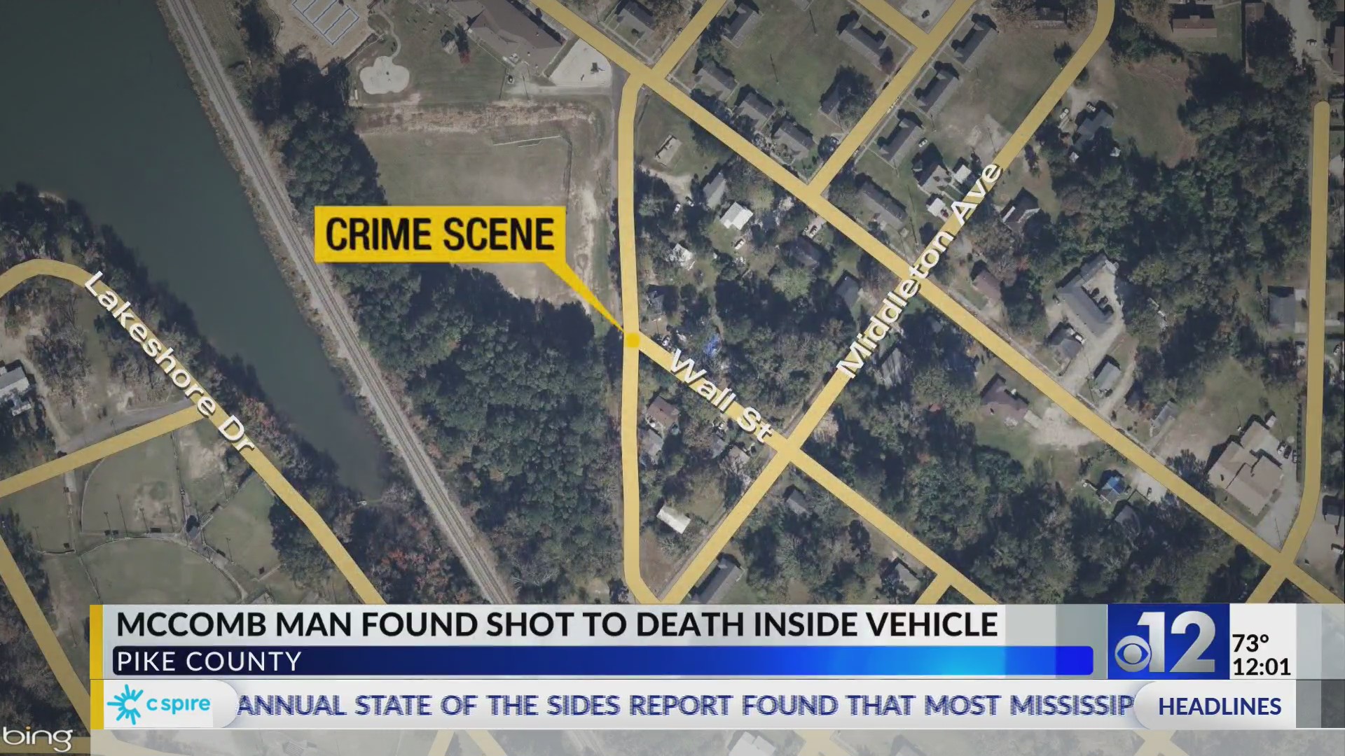 McComb man found shot to death inside vehicle