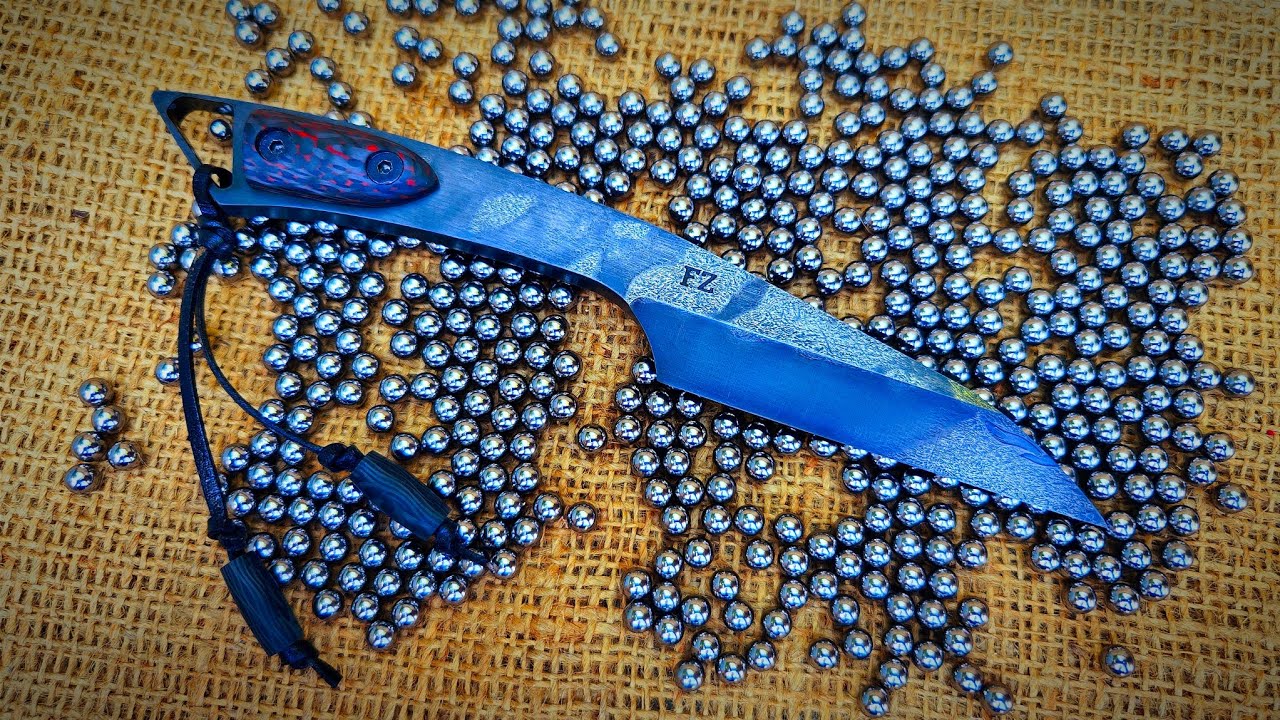 Amazing transformation of bearing balls and rusty nails into a Wootz ...