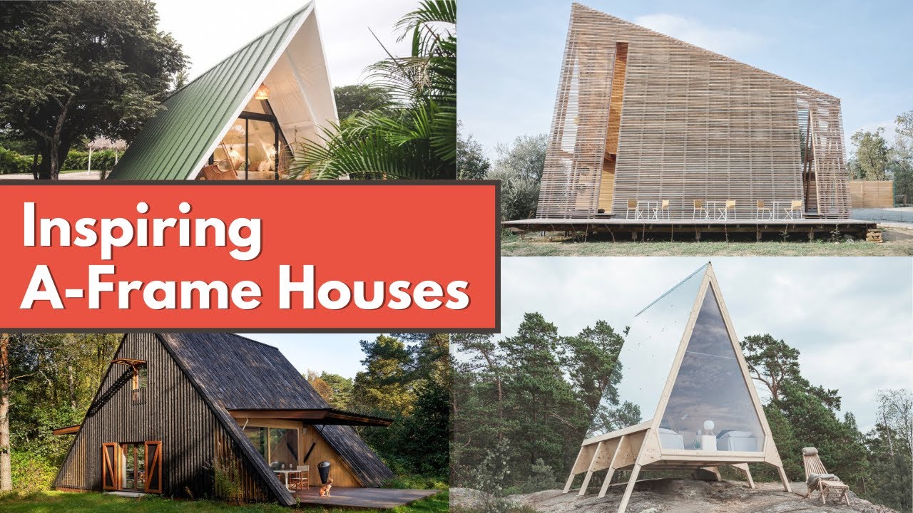 12 unique A-frame houses and cabins for inspiration