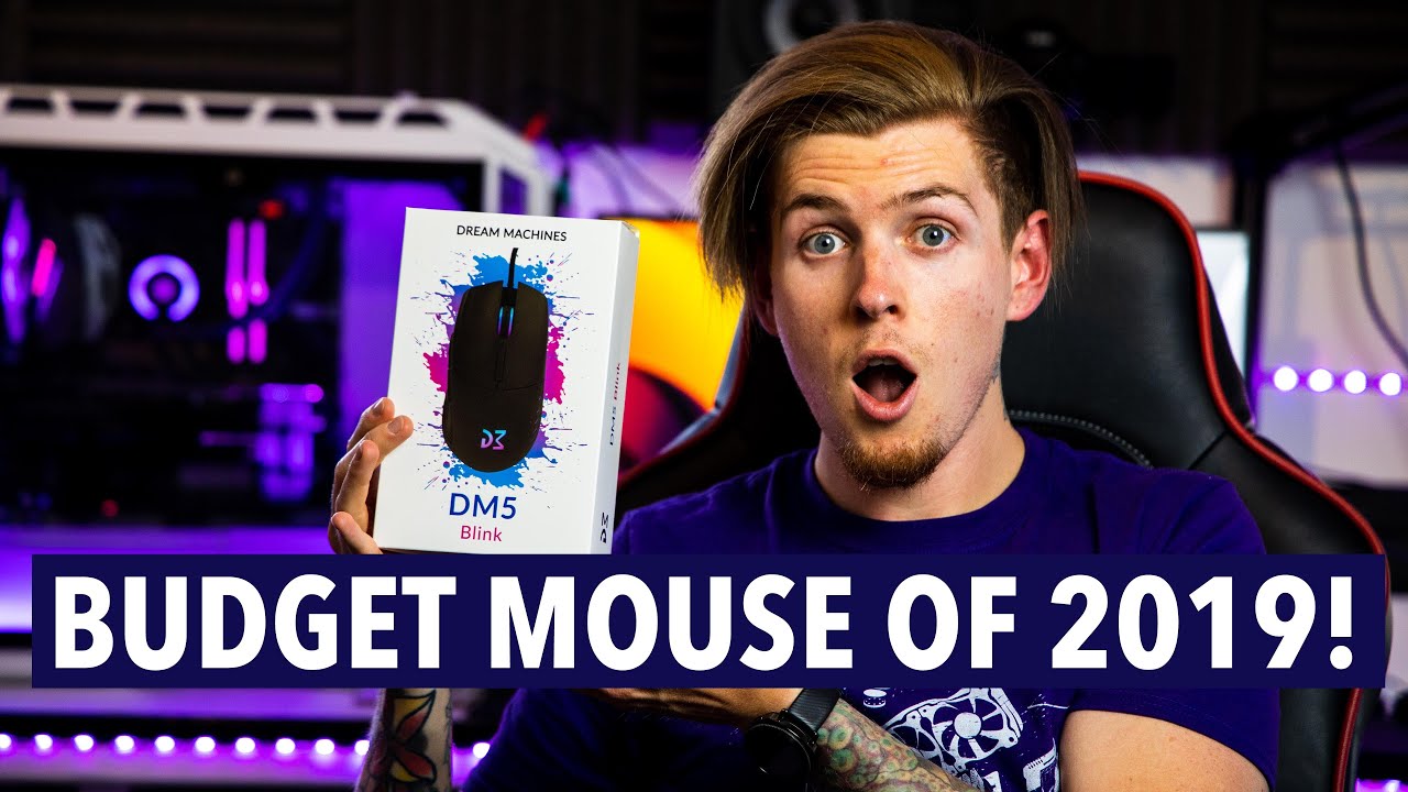 Budget gaming mouse of 2019! - Dream Machines DM5 Blink RGB