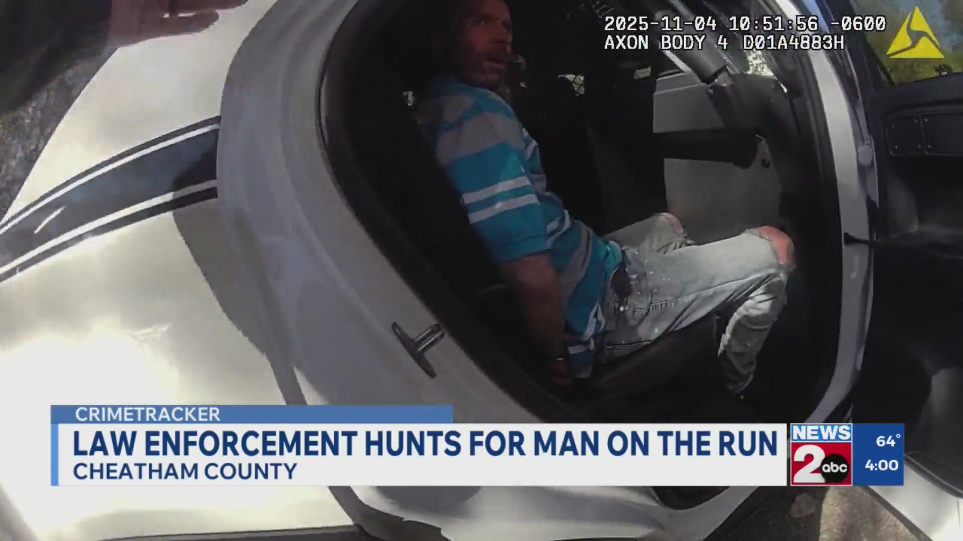 Authorities chase down wanted man in Cheatham County