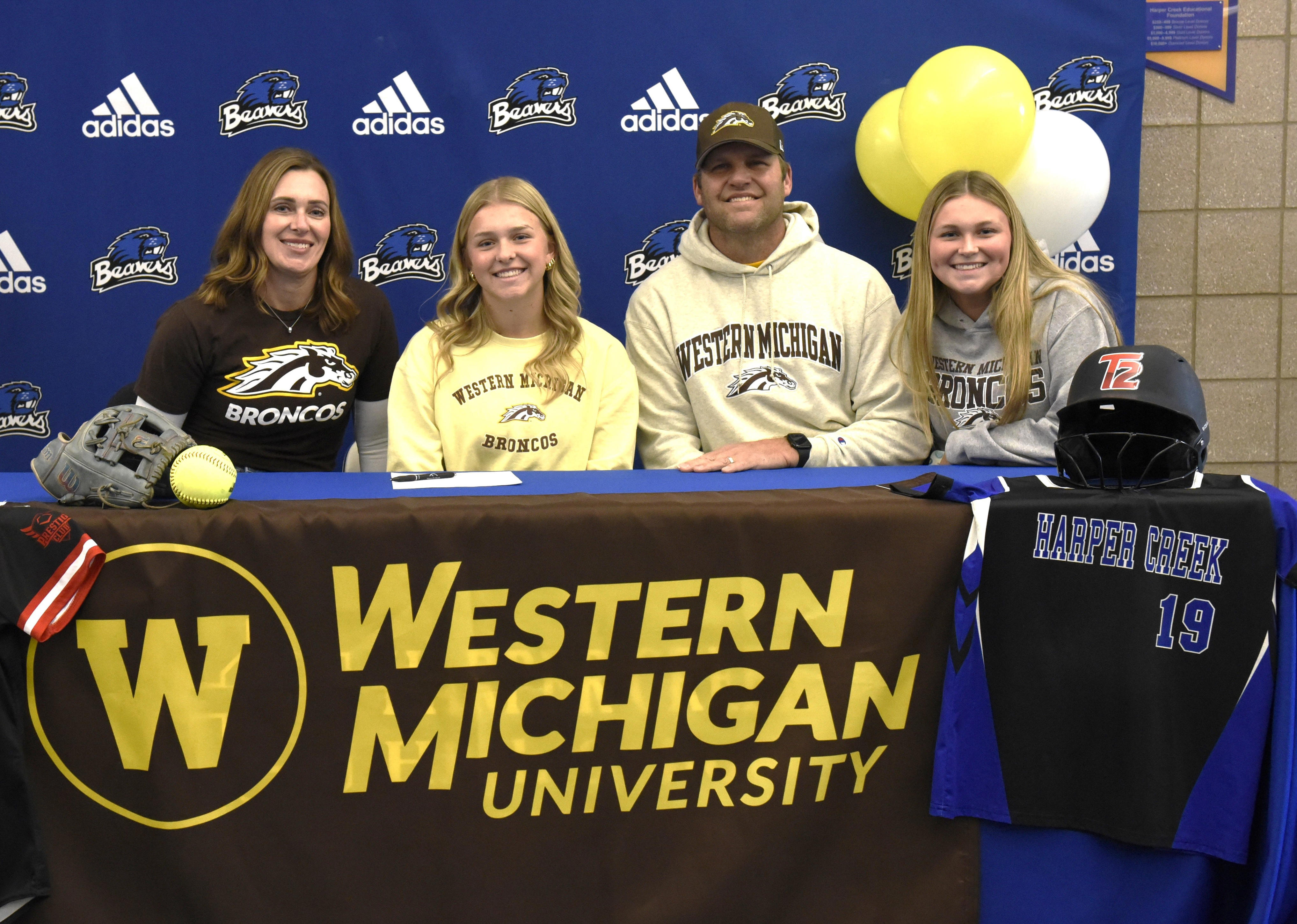 Harper Creek's Kennedy Halverson signs to play softball at Western ...