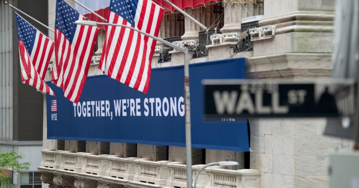 Dow Jones closes at record high with nearly 600-point gain after US ...