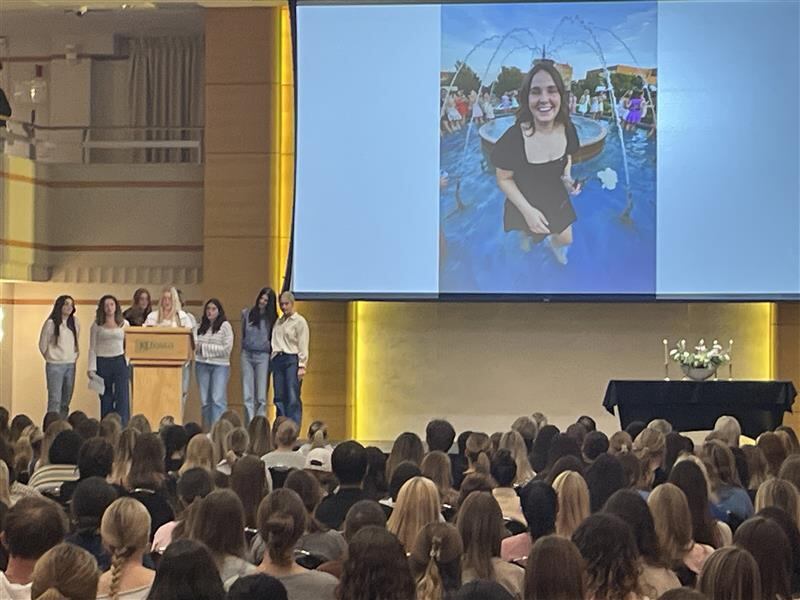 Hundreds honor KU student killed in hit-and-run
