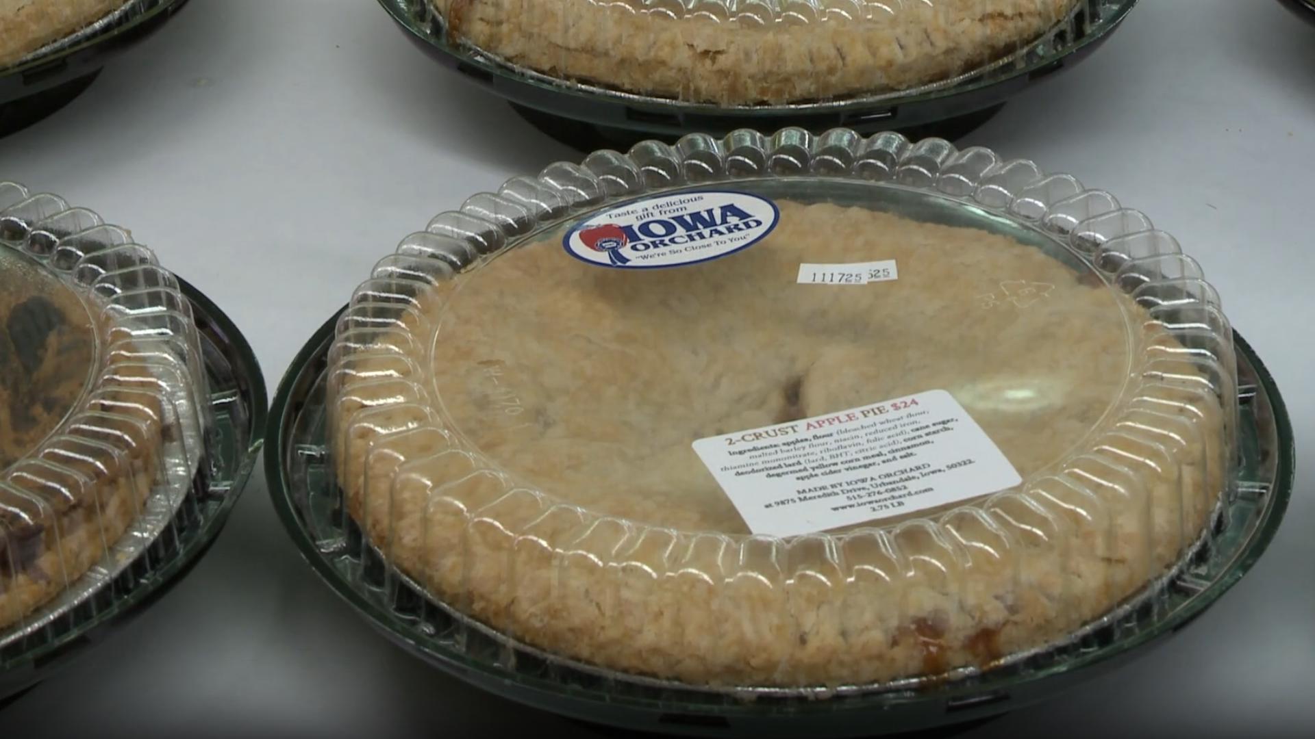 Iowa Orchard and Pie Bakery holding pie tasting event ahead of holidays