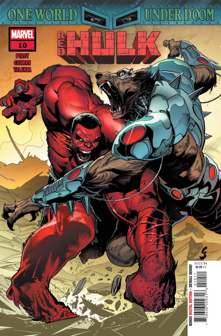 Red Hulk Declares War On Doctor Doom's Latveria On Behalf Of The United ...