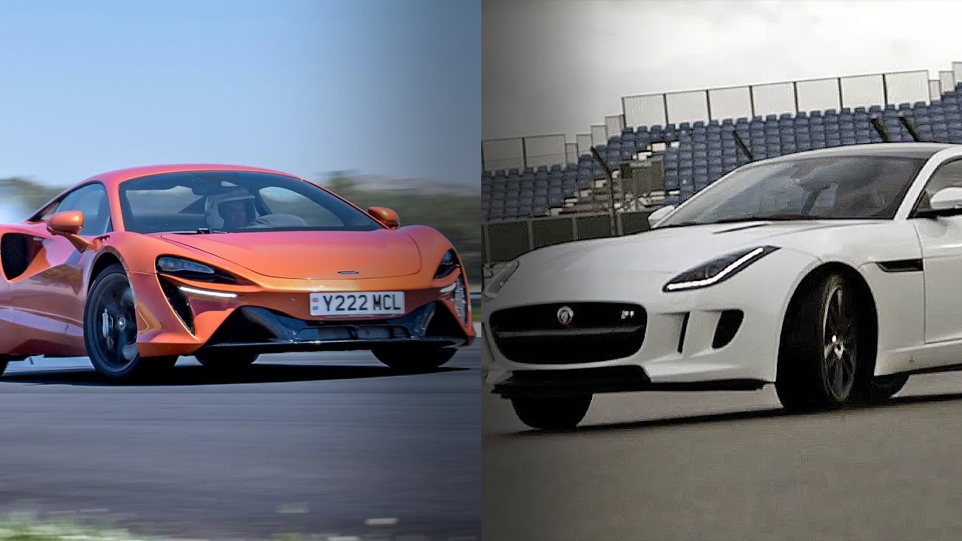McLaren Artura vs Jaguar F-Type R Coupé