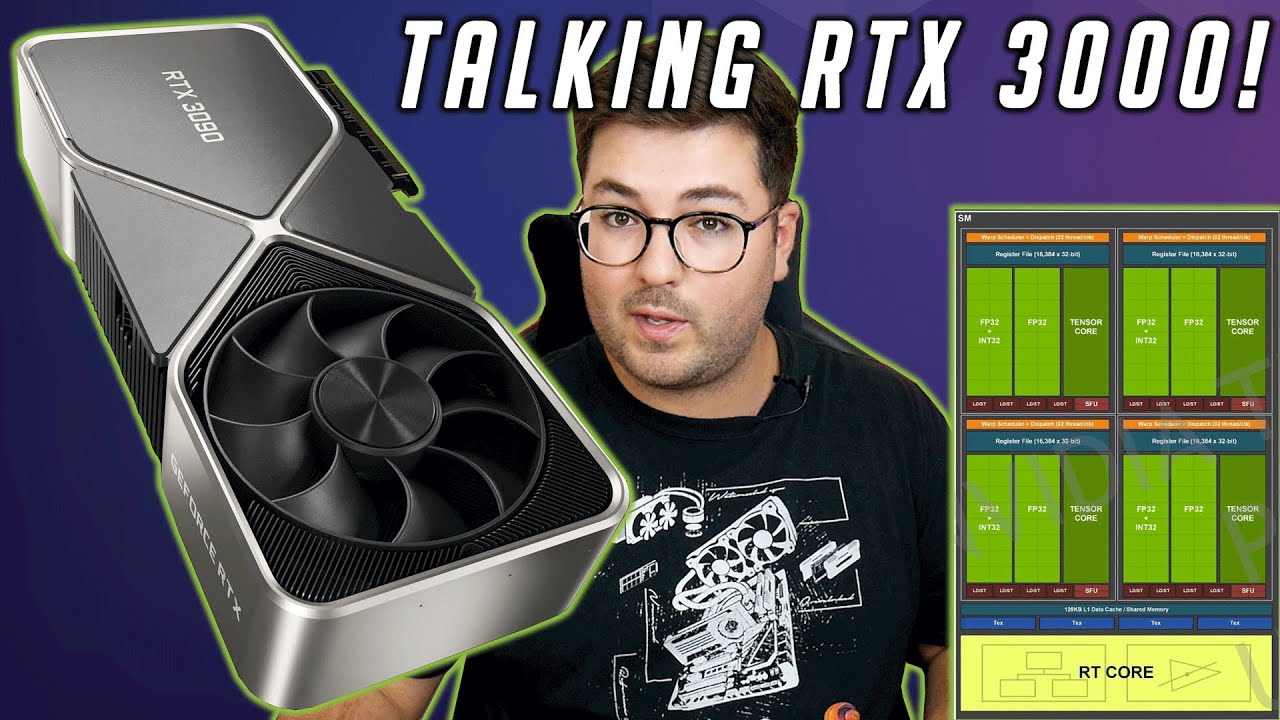 Nvidia RTX 3000! New cooler, Ampere architecture, performance & more