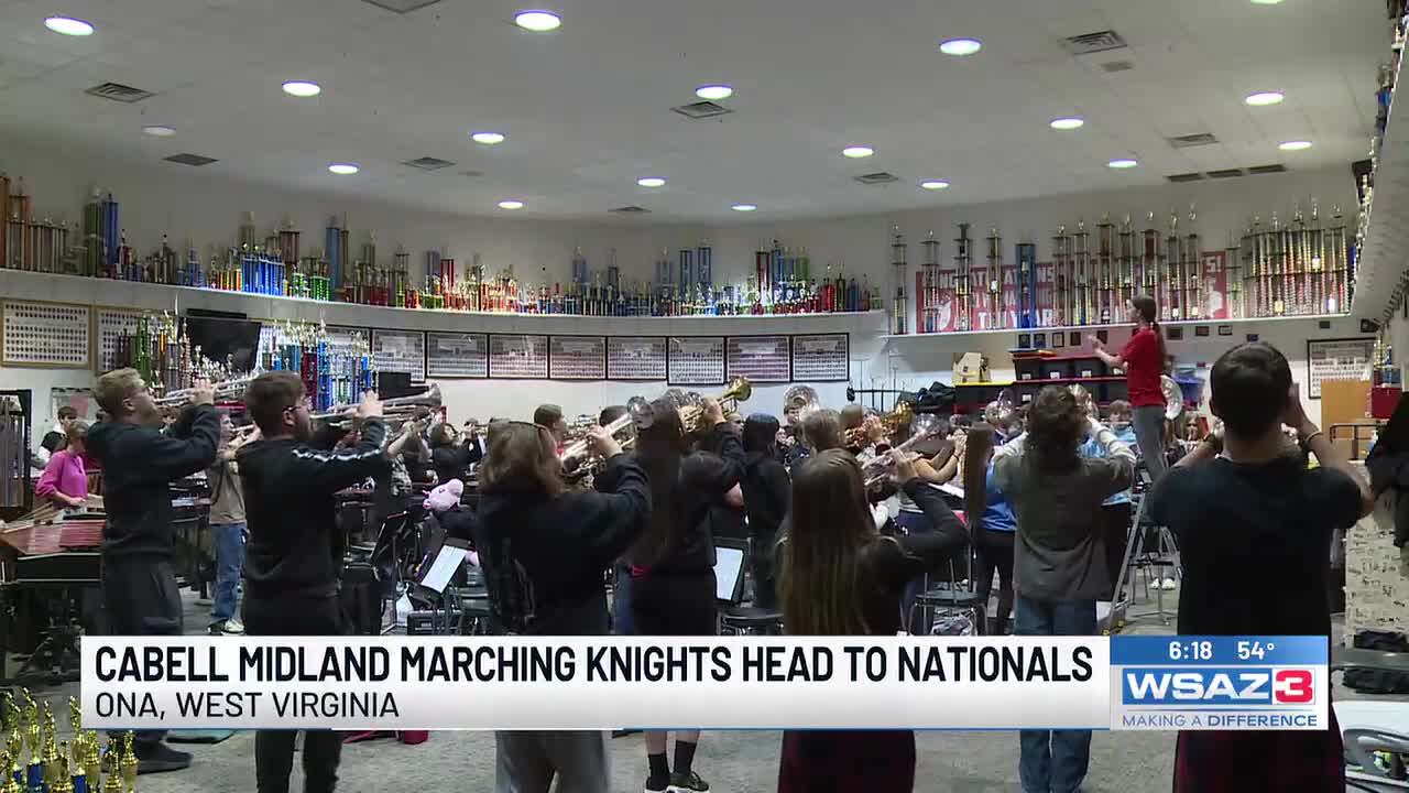 Cabell Midland Marching Knights head to nationals
