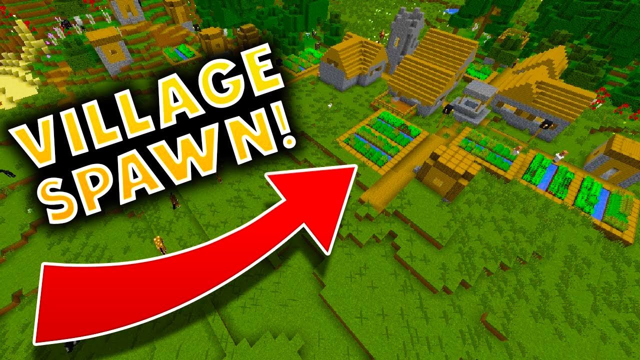 Top Minecraft 1.11 Seed — Spawn in a Village with Desert Temples!