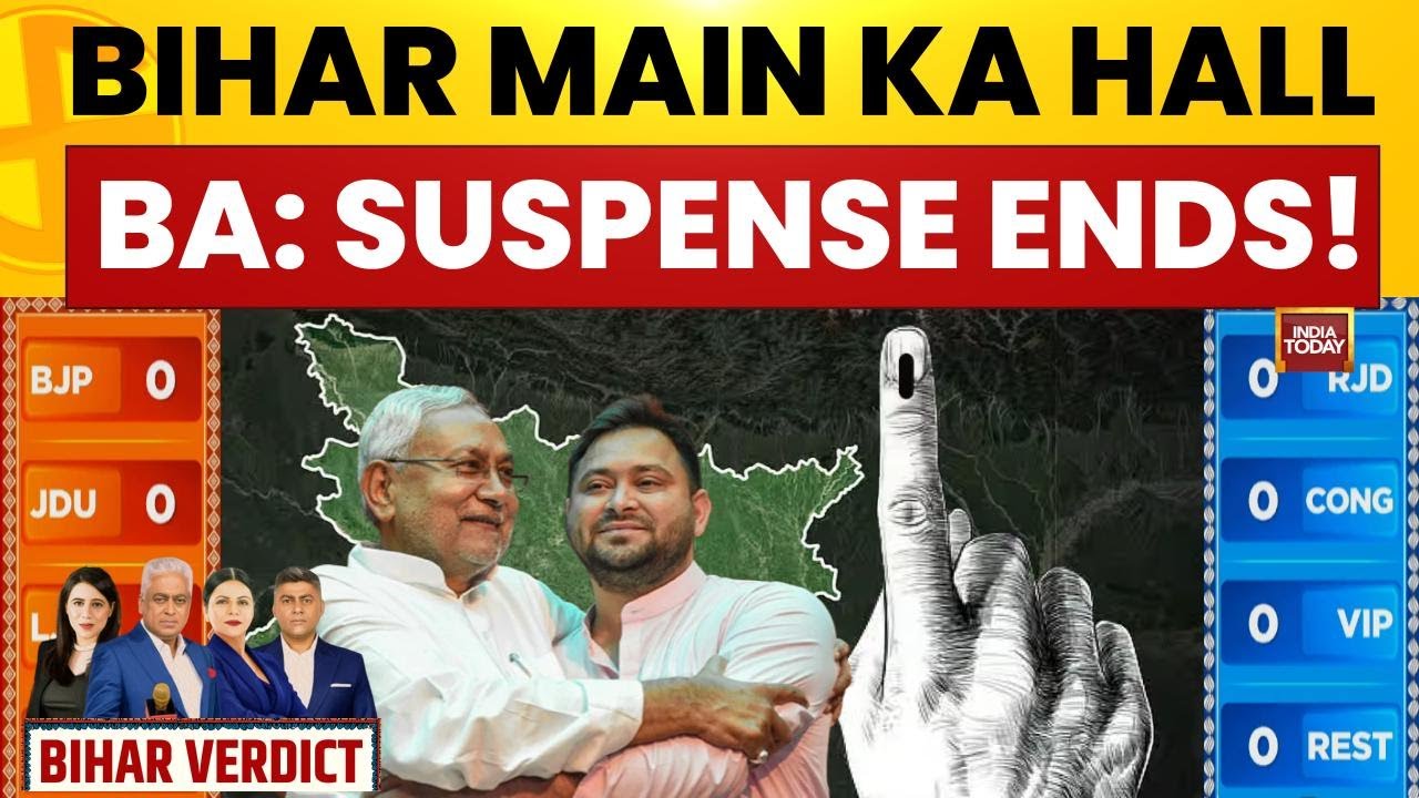 Bihar Chunav Vote Counting: Nitish Kumar's Fate Hangs In Balance As ...