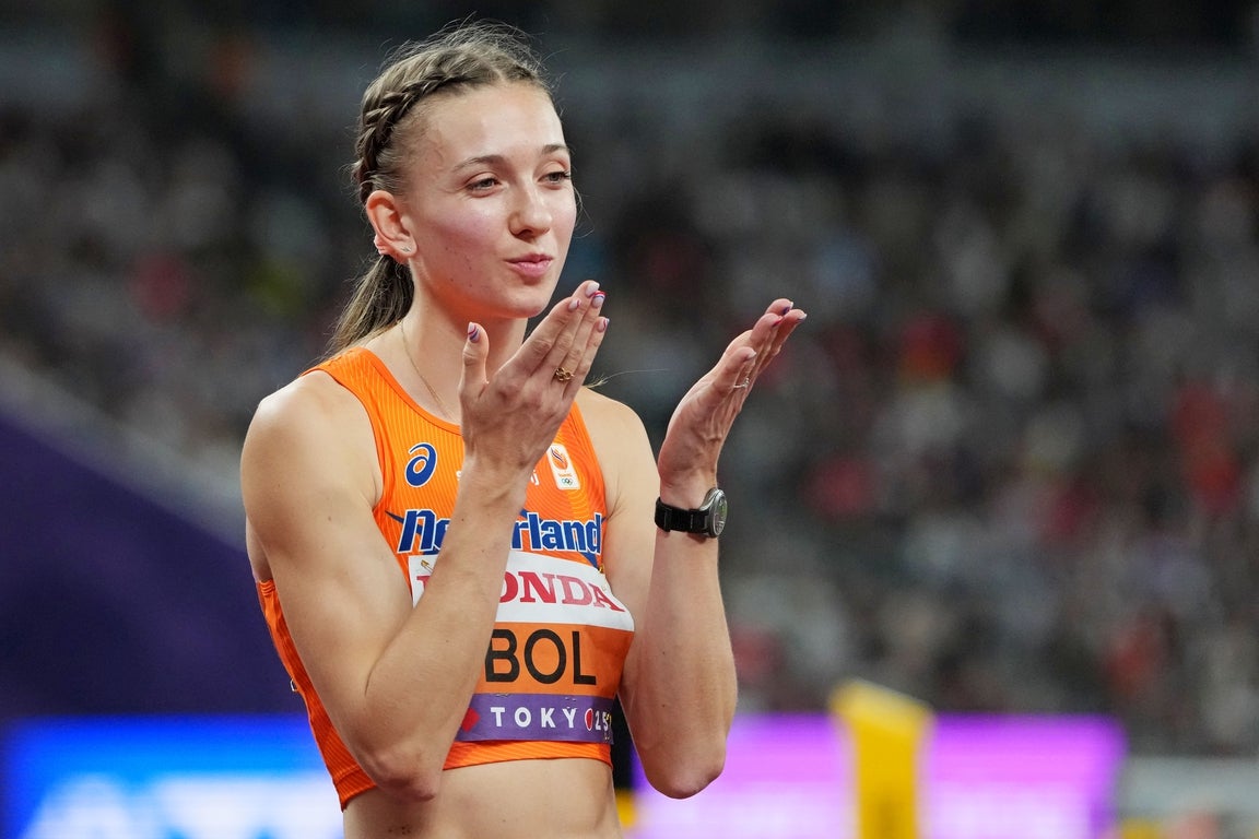 Incredible photos spotlight Femke Bol, Anouk Vetter, other elite Dutch ...