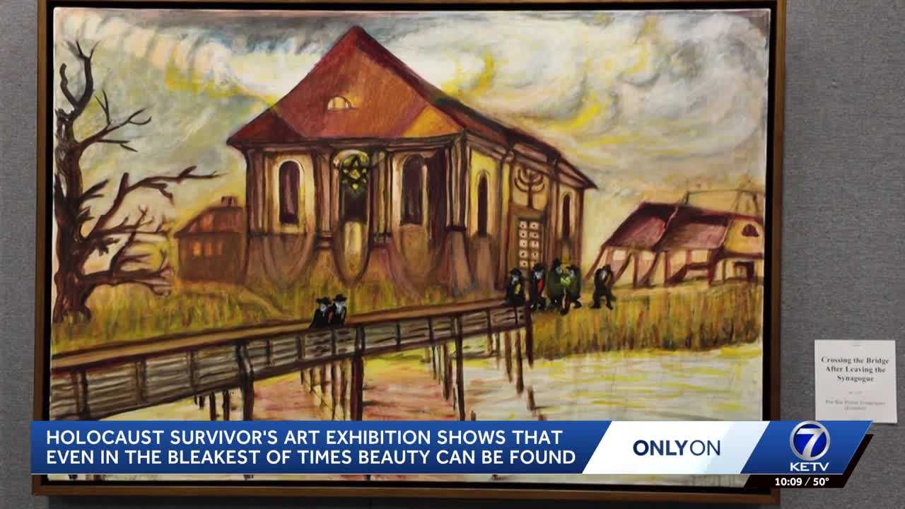 From trauma to color, woman's paintings tell the story of life during ...