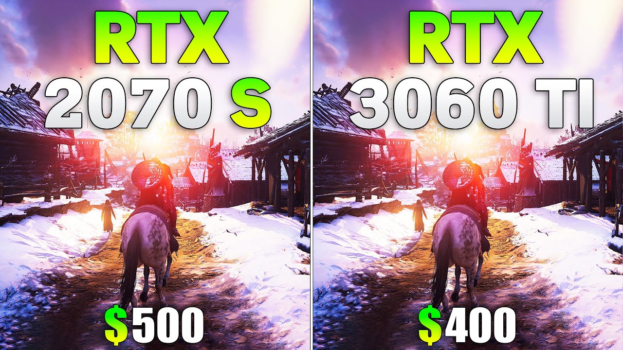 RTX 3060 Ti vs RTX 2070 SUPER - Test in 10 Games l 4K l