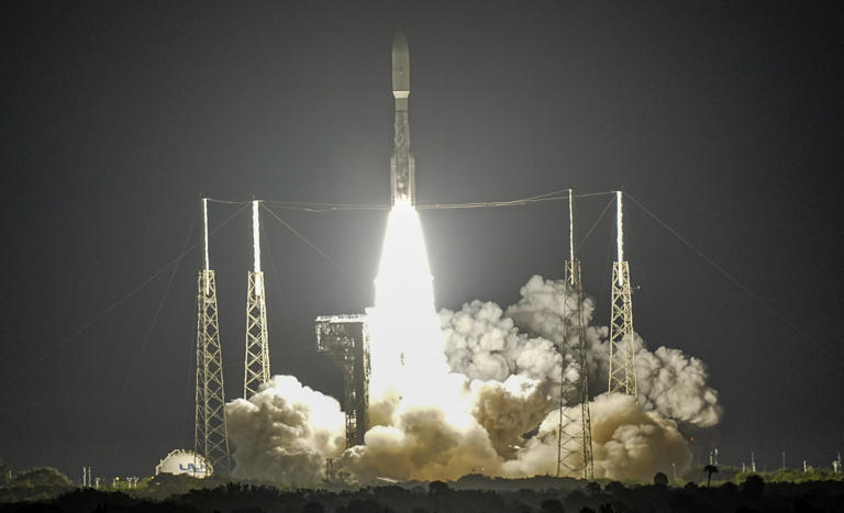 See photos of the ViaSat-3 F2 mission, launched on an Atlas V rocket in ...