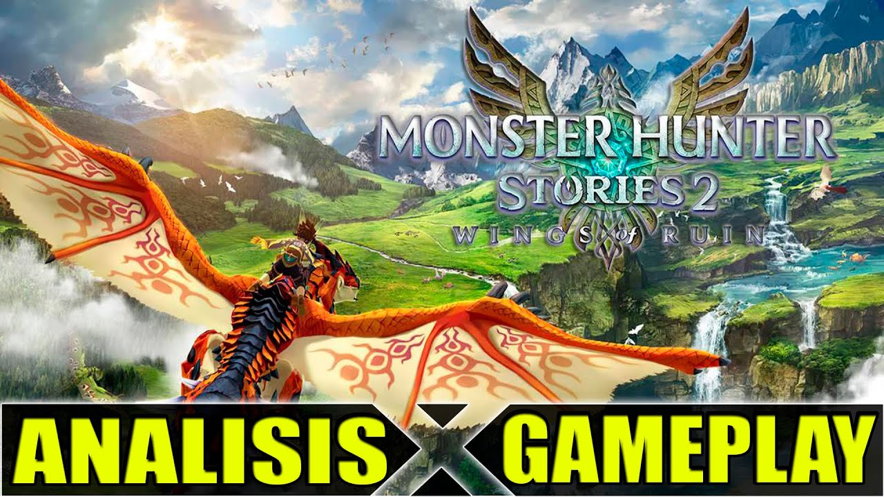 Monster Hunter Stories 2: Combatiendo contra una bestia enorme