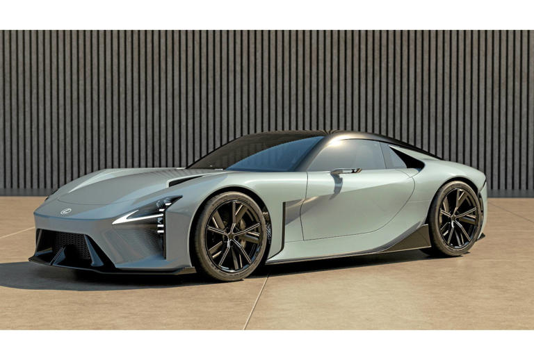 Lexus : une supercar, un crossover et un monospace… à 6 roues