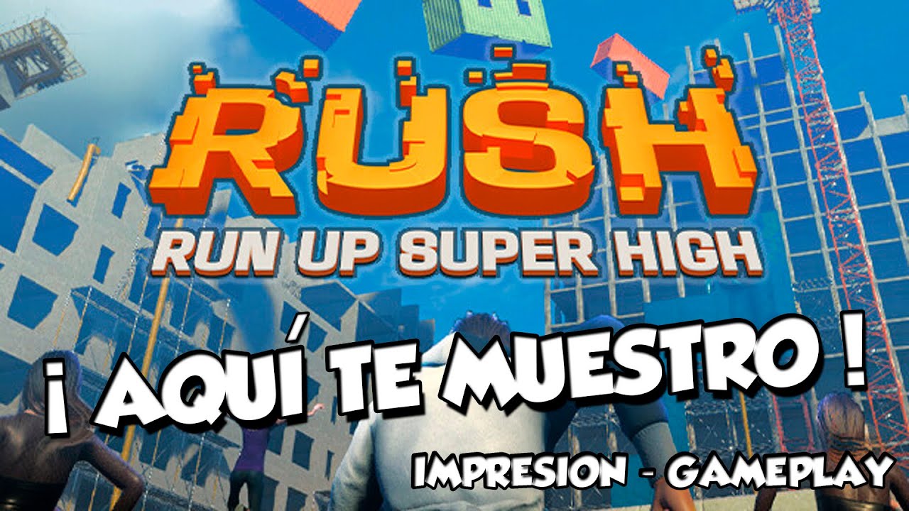 Rush Run: Up super high / Haciendo parkour hasta el infinito / Review ...