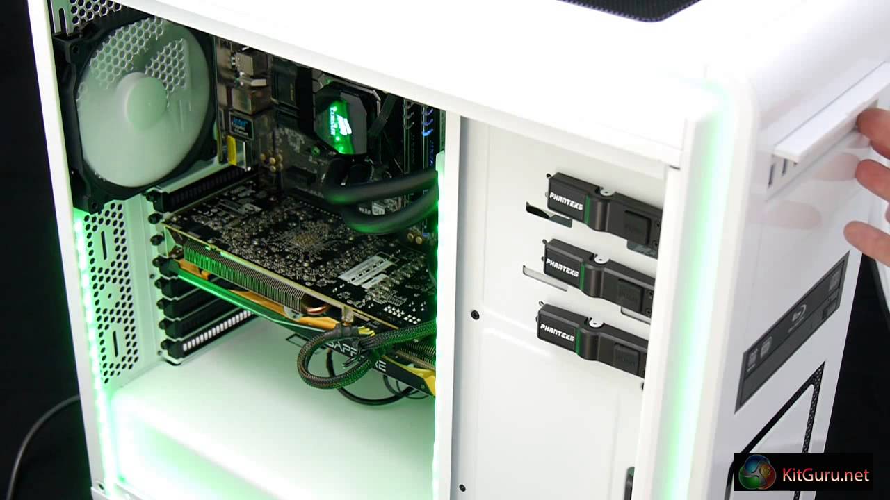 Phanteks Enthoo Luxe lighting