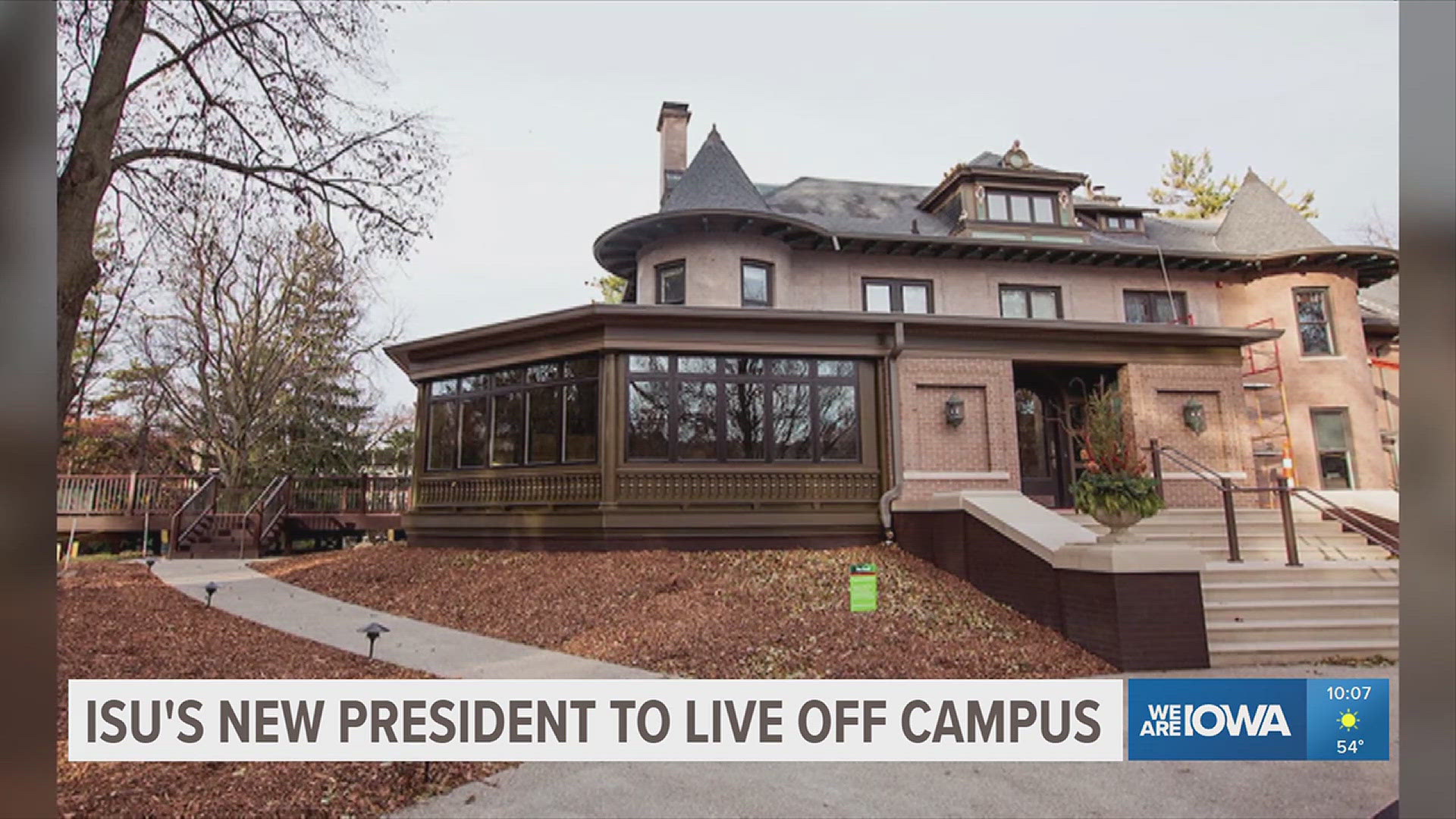 For first time in over a century, ISU's president to live off campus