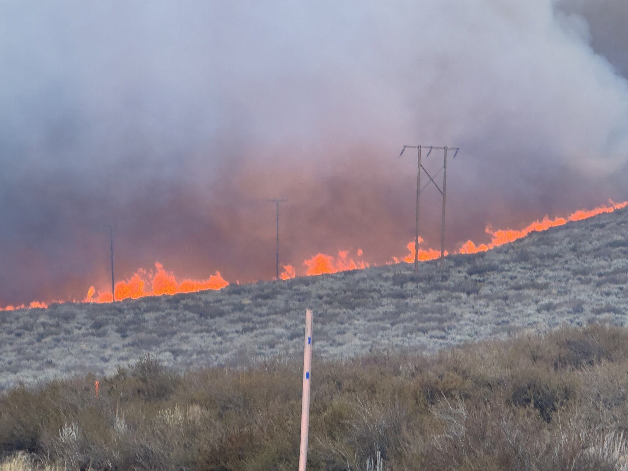 Pack Fire reaches 5% containment