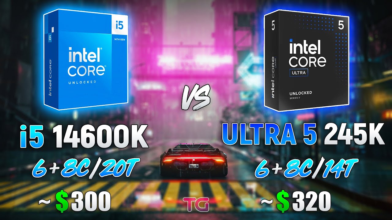 Core Ultra 5 245K vs Core i5 14600K - Test in 10 games