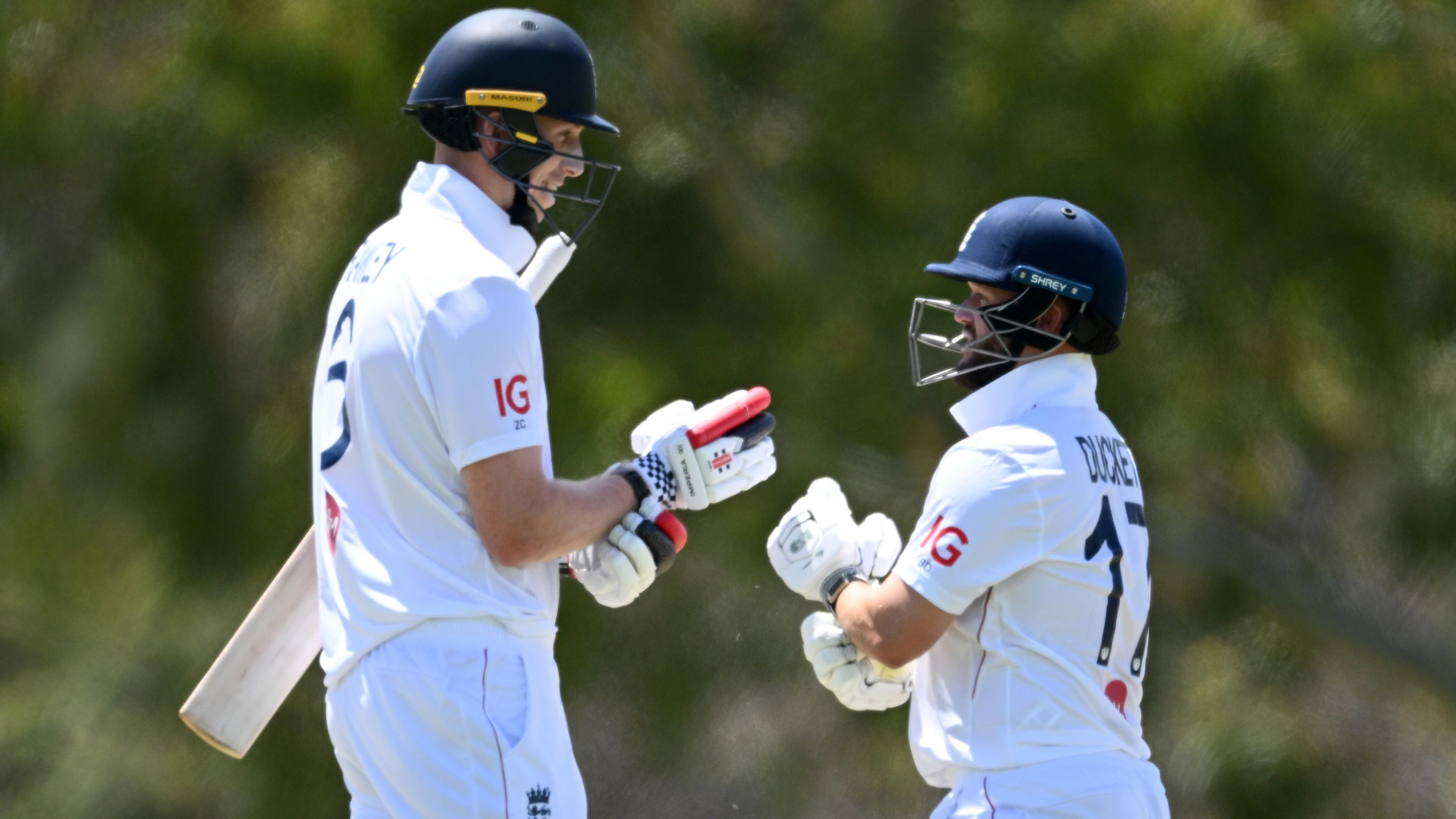 England openers find form in Ashes warm-up