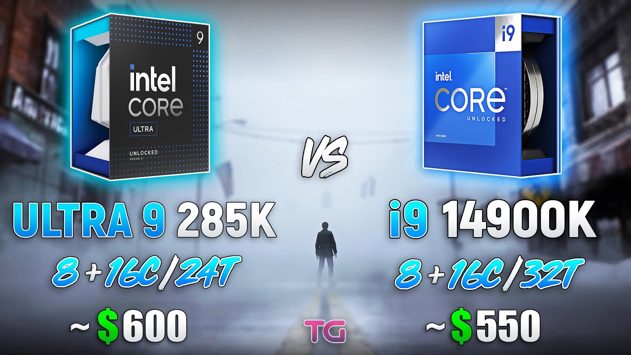 Core Ultra 9 285K vs Core i9 14900K - Test in 11 games
