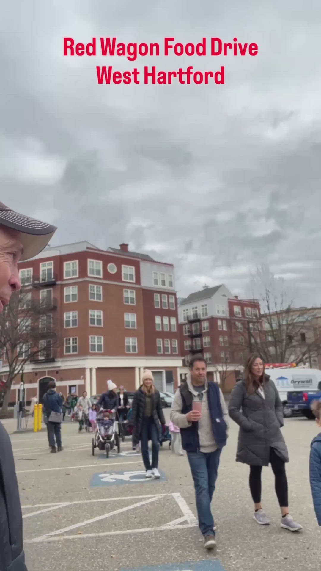 Red Wagon Food Drive in West Hartford