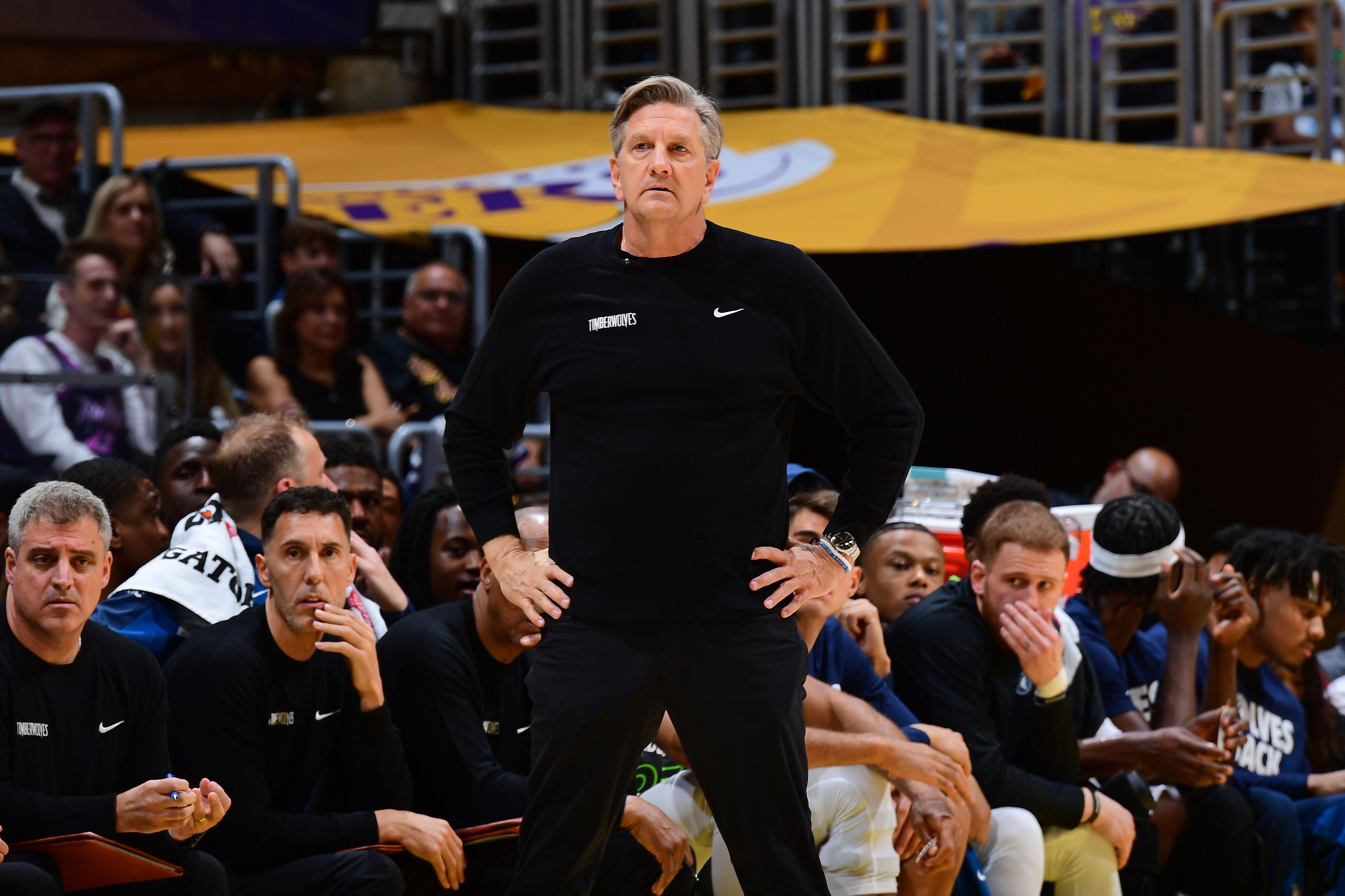 Chris Finch takes playful shot at JJ Redick on live Ringer podcast