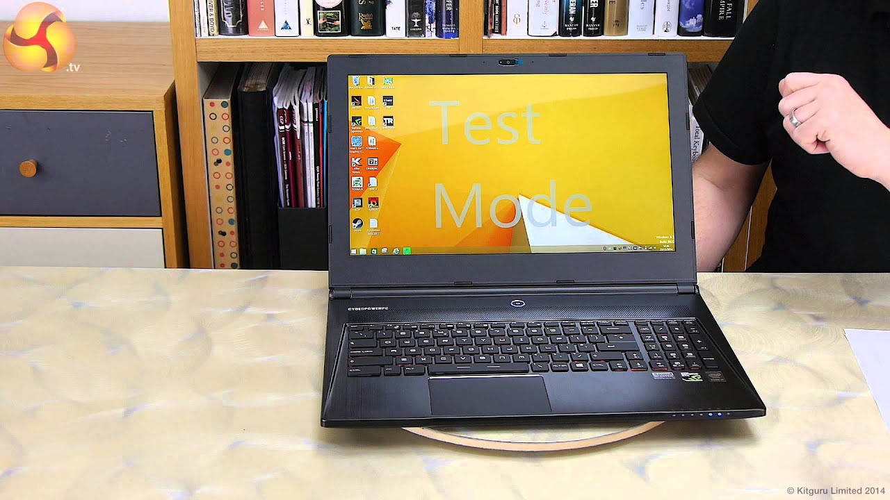 Cyberpower Fangbook Edge 4K laptop review