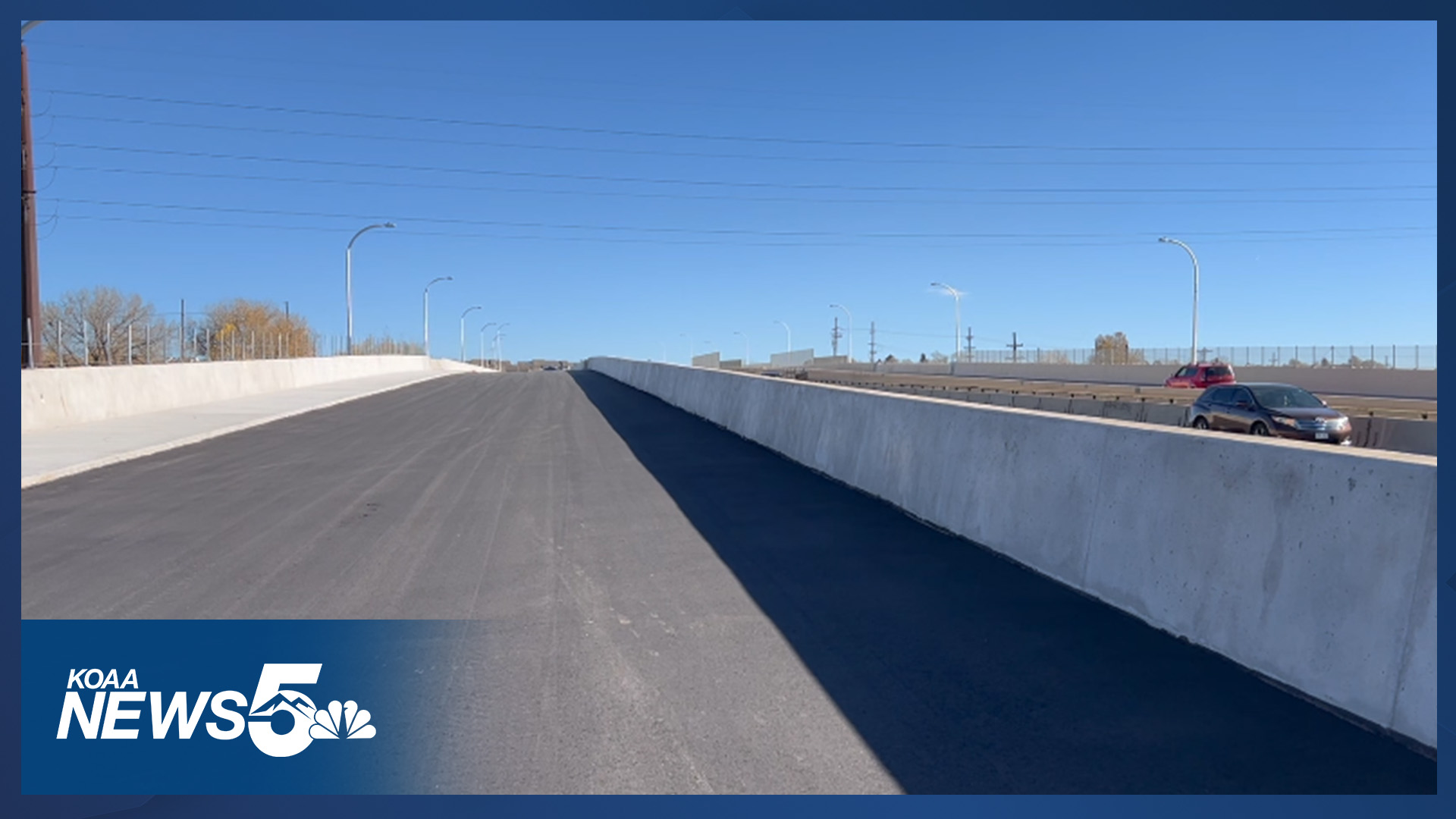 Construction of a major bridge in Colorado Springs is now complete