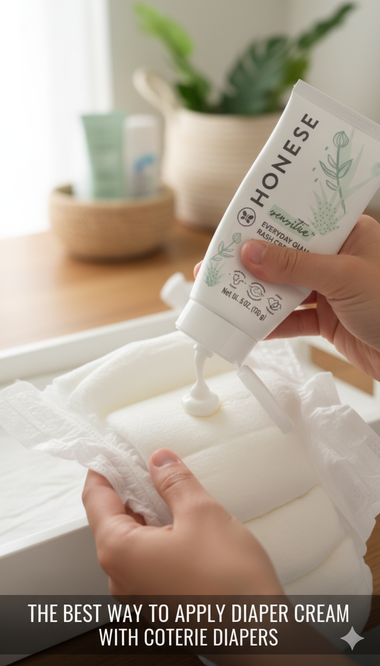 Diaper Changes Simplified: Applying Cream the Right Way with Coterie