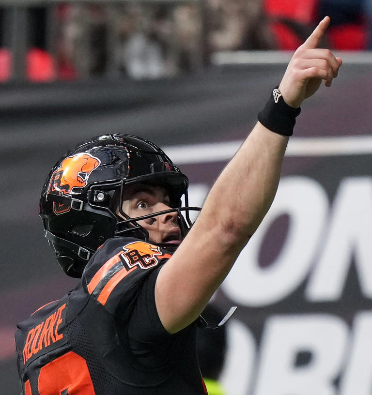 Lions' Rourke named CFL's top player, Canadian as West Division sweeps ...