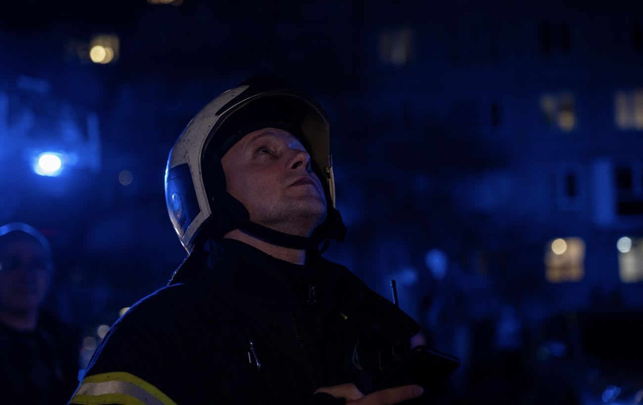 Kyiv under attack: Buildings hit, several high-rises burning after ...