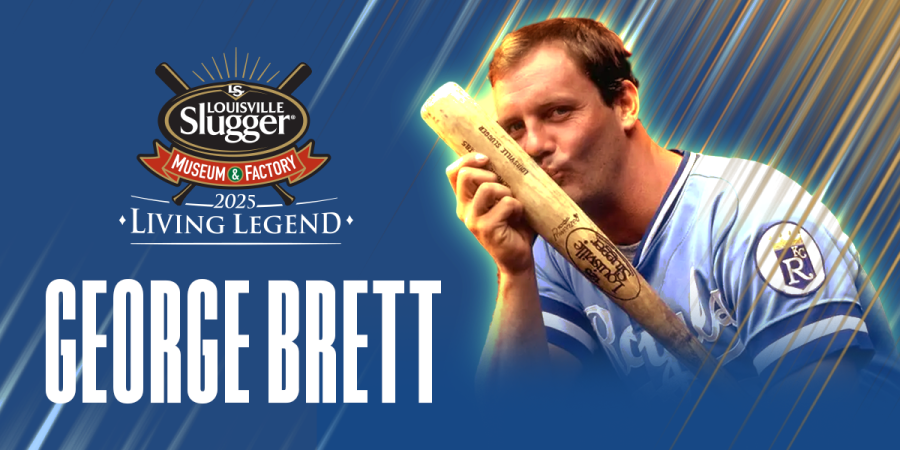 George Brett honored as ‘Living Legend’ at Louisville Slugger Museum ...